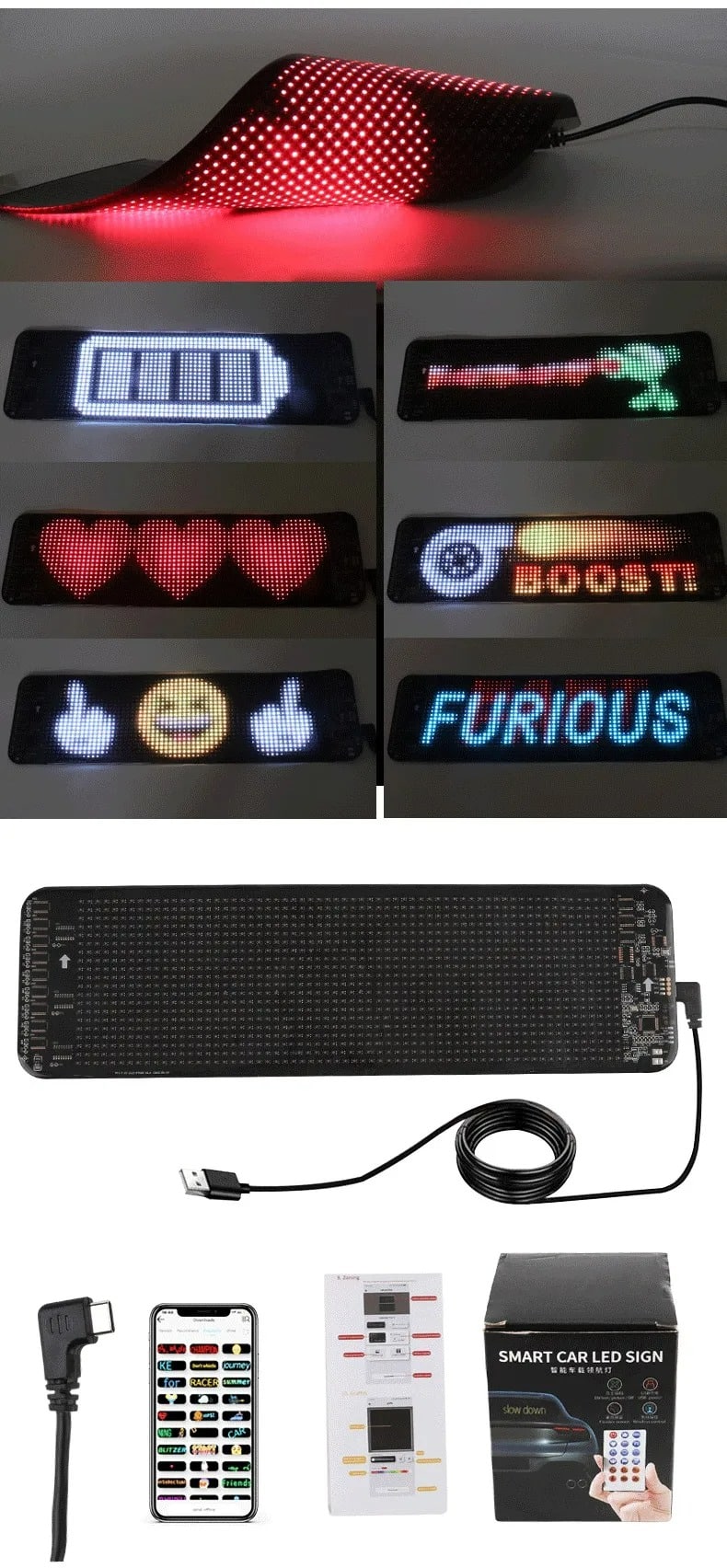 Customizable LED Display – CARMOODY